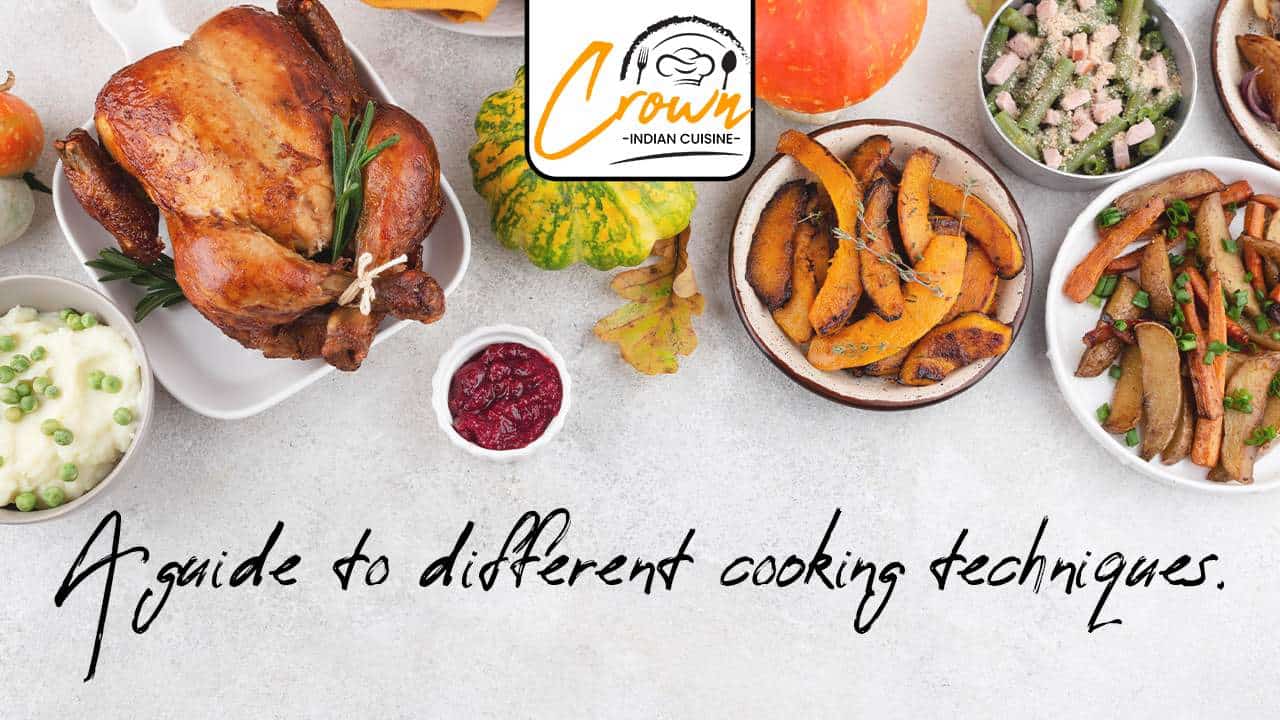 What are the different cooking techniques?